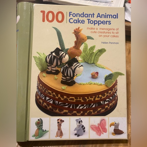 a firefly book | Kitchen | 0 Fondant Animal Cake Toppers By Helen ...